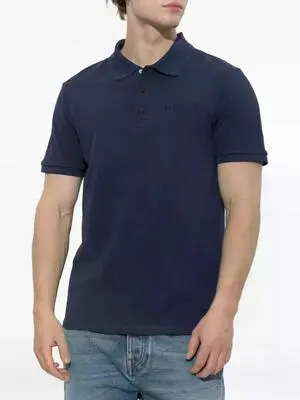 Balmain Logo-embroidered Polo Shirt