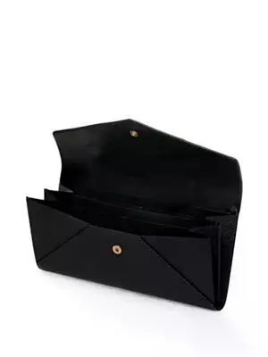 Chloé Logo-plaque Grained Leather Wallet