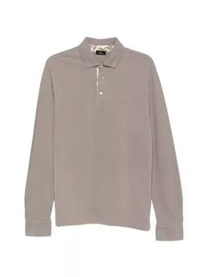 Etro Long Sleeve Polos For Men