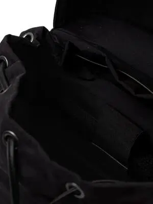 TRUSSARDI Buckled Drawstring Backpack