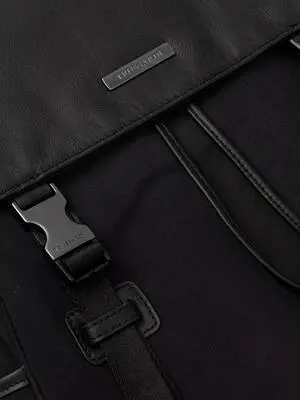 TRUSSARDI Buckled Drawstring Backpack