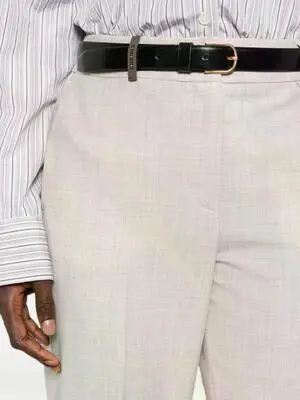 Peserico Belt-loops Houndstooth Trousers