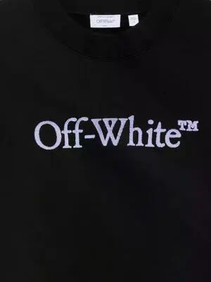 Off-White Embroidered Logo Sweatshirt