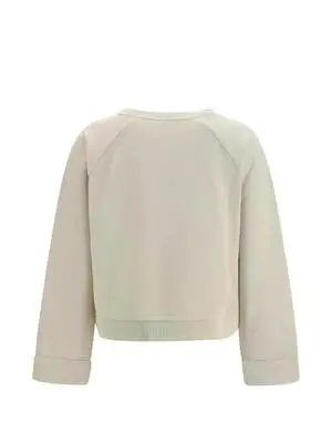 Pinko Neves Logo-print Sweatshirt - Neutrals