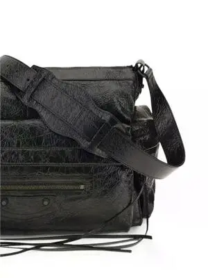 Balenciaga Medium Le City Multipocket Shoulder Bag - Black
