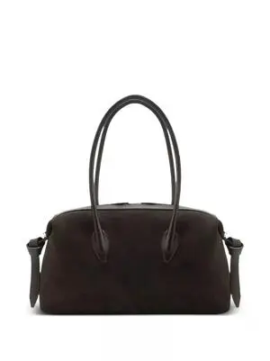 Yuzefi Brioche Suede Tote Bag - Brown