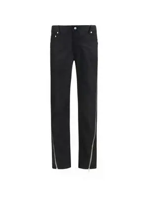 Rick Owens Vega Side-zip Straight Leg Jeans