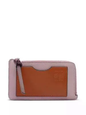 Loewe Anagram Coin Card Holder - Purple