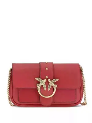 Pinko Mini Love One Pocket Cross Body Bag - Red