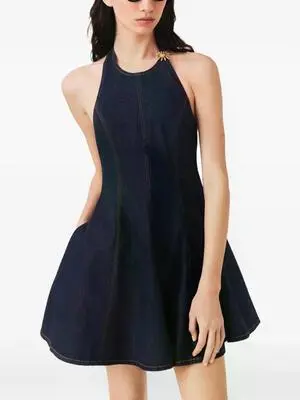 Maje Halterneck Mini Dress
