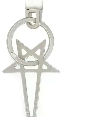 Rick Owens Pentagram Keychain