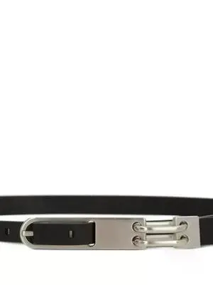 Rick Owens Leather Buckle Fastening Belt