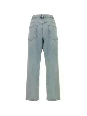 7 For All Mankind Faded Effect Straight-leg Jeans