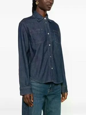 7 For All Mankind Utility Classic Patch-pocket Denim Shirt