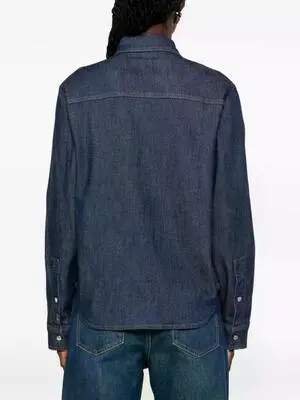 7 For All Mankind Utility Classic Patch-pocket Denim Shirt