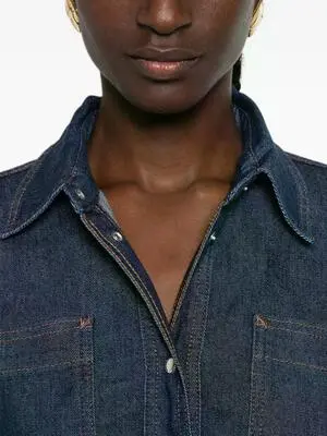 7 For All Mankind Utility Classic Patch-pocket Denim Shirt