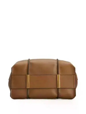 TOD'S T Timeless Shopping Bag In Leather Small - Brown
