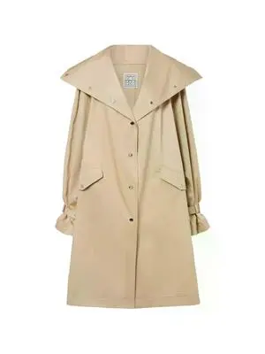 TOTEME Oversized Trench Coat - Neutrals