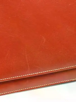 Hermès 1992 Piano Leather Handbag - Brown