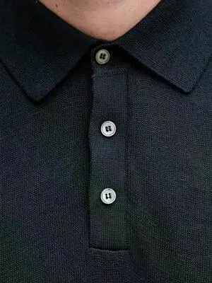 JOOP! Malioson Short-sleeve Button-up Polo Shirt