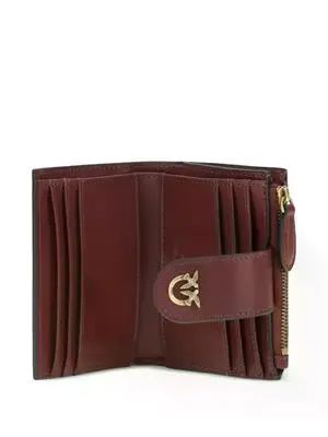 Pinko Love Birds Leather Wallet - Red