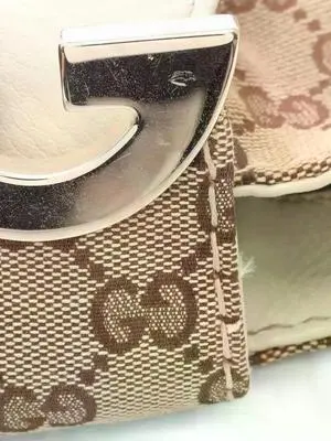 Gucci Gg Canvas Shoulder Bag - Neutrals
