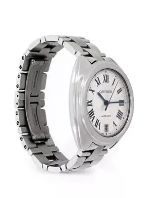 Cartier Clé De 35mm Stainless Steel Watch