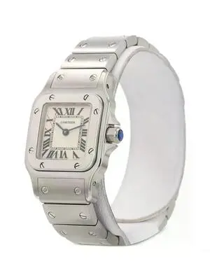 Cartier 2000s Santos Galbée 35mm Watch - Neutrals