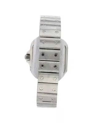 Cartier 2000s Santos Galbée 35mm Watch - Neutrals