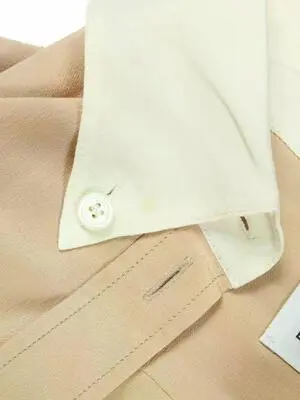 Burberry Silk Logo Print Shirt