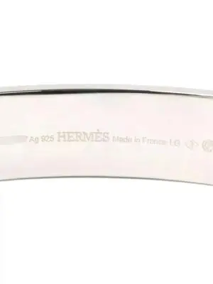 Hermès Collier De Chien Sterling Bangle