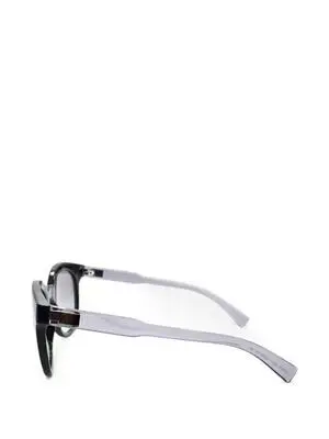 Armani Exchange Round Frame Sunglasses