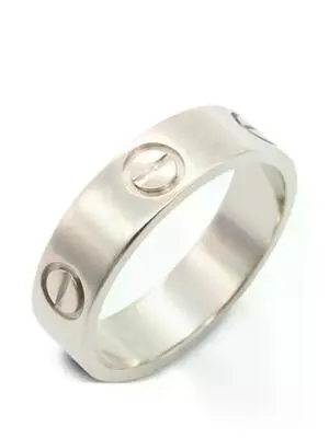 Cartier 18k White Gold Love Ring