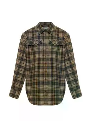 RÓHE Check-patterned Pocket Shirt