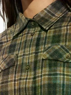 RÓHE Check-patterned Pocket Shirt