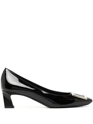 ROGER VIVIER Trompette Leather Pumps