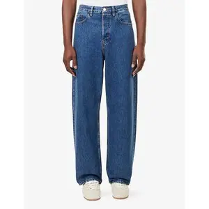 FRAME Baggy Wide-leg Denim Jeans - Flow