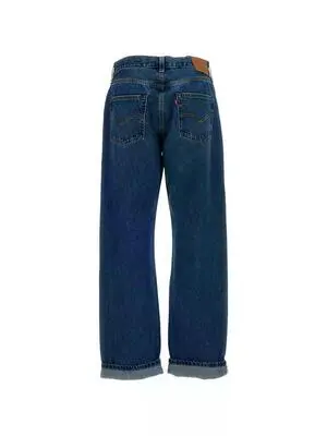 LEVI'S Faded Straight-leg Jeans - Blue