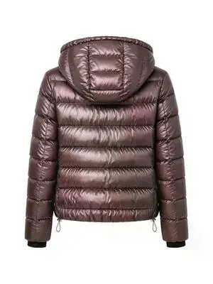Herno Quilted Hooded Jacket - Brown