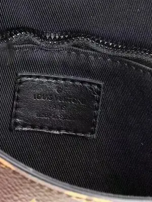LOUIS VUITTON Monogram Canvas Sling Bag - Black