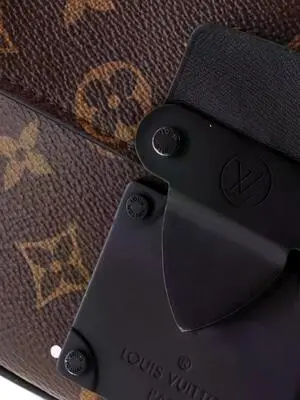 LOUIS VUITTON Monogram Canvas Sling Bag - Black
