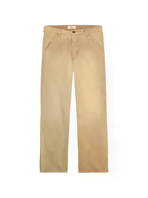 CHERRY LA Straight-leg Trousers With Five Pockets - Neutrals
