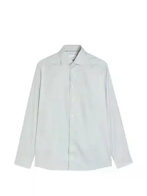 Eton Houndstooth Long-sleeve Shirt