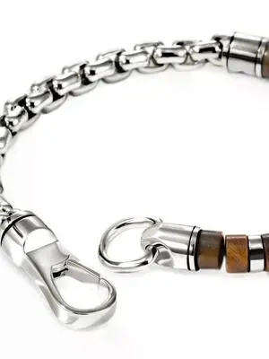 John Hardy Heishi Tiger Eye Bracelet