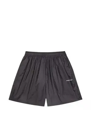 MKI MIYUKI ZOKU Hyperlight Logo-print Elasticated Shorts