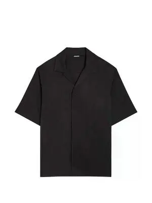 Jacquemus Jeans Atelier Short-sleeve Shirt - Black
