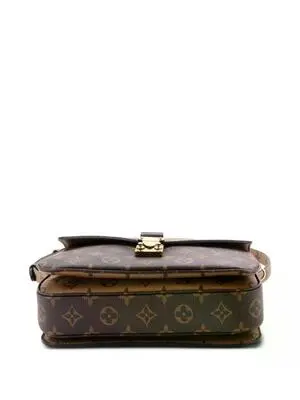 LOUIS VUITTON Pochette Métis Reverse Monogram Canvas Crossbody Bag - Brown