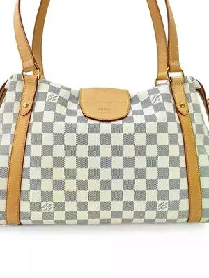 LOUIS VUITTON Damier Azur Stresa Pm Shoulder Bag - Neutrals