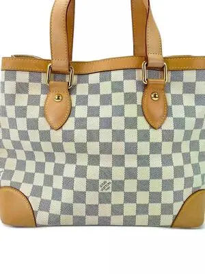 LOUIS VUITTON Damier Azur Hampstead Pm Tote Bag - Neutrals