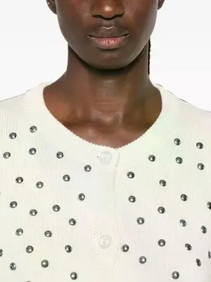 VICOLO Stud Embellished Cardigan